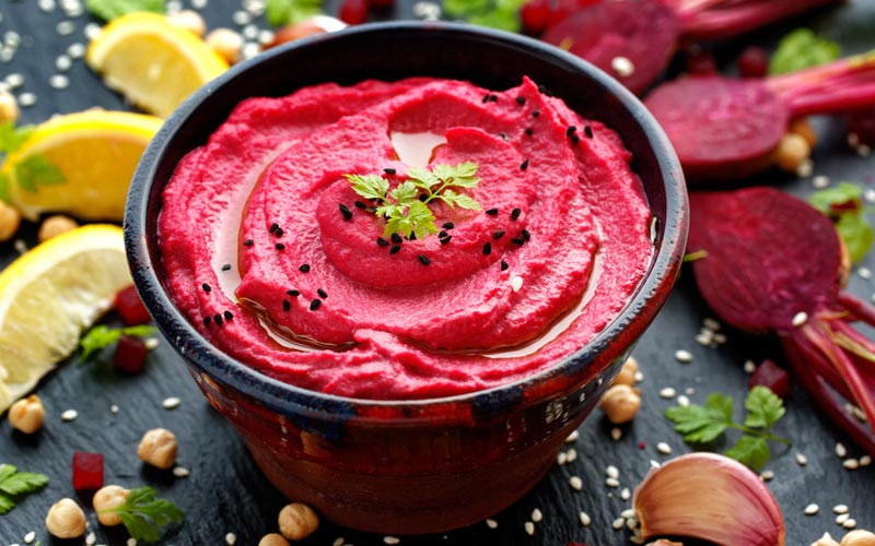 Beetroot Power Dip | Healthy Recipes | Happy Healthy You