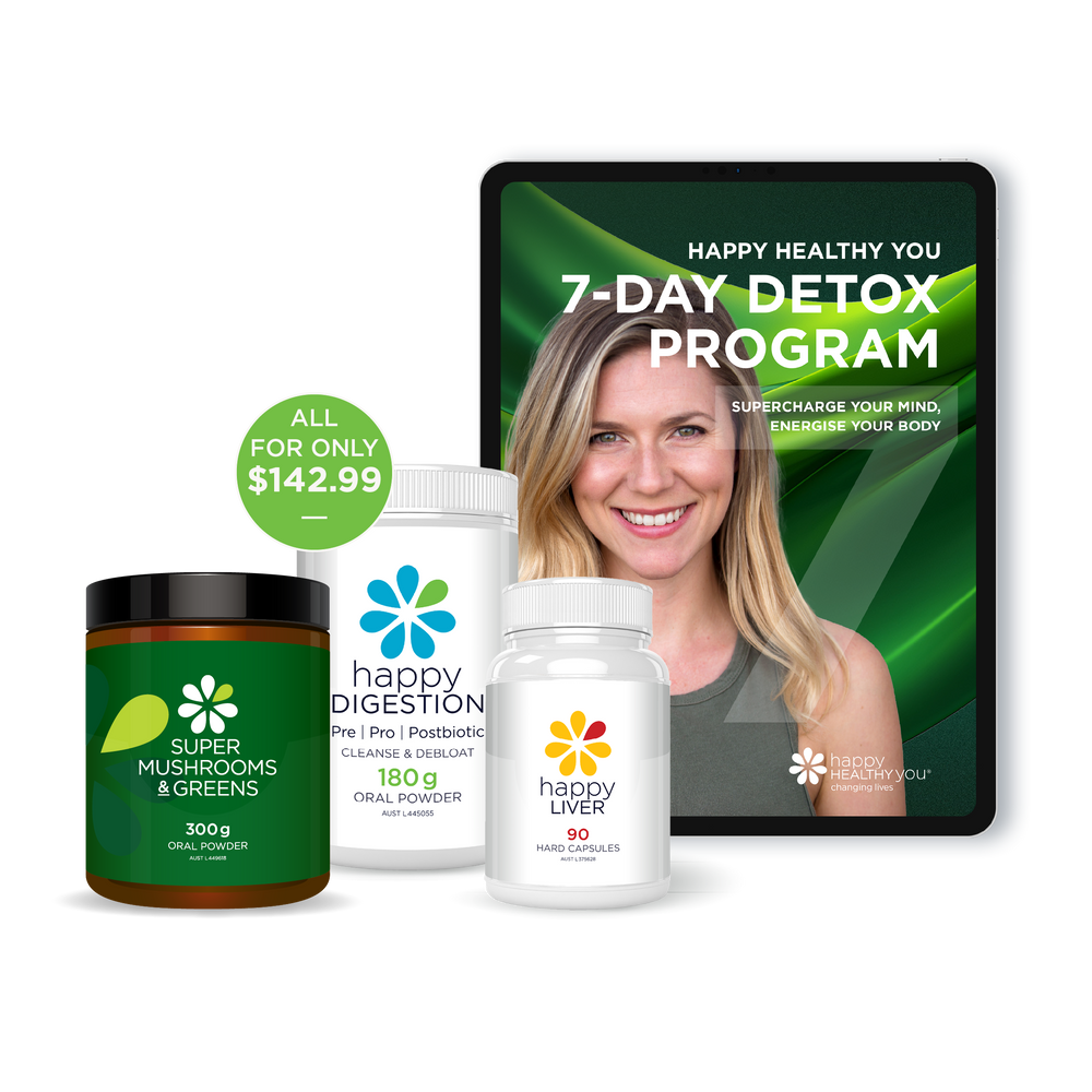 Detox Cleanse Supplements & Program | Happy Healthy You