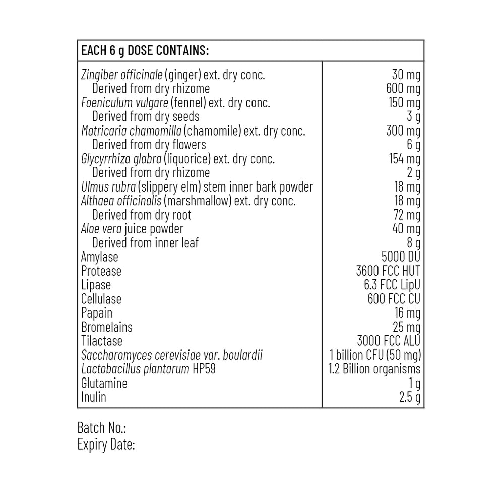 Happy Digestion Prebiotic Probiotic Supplements | HHY