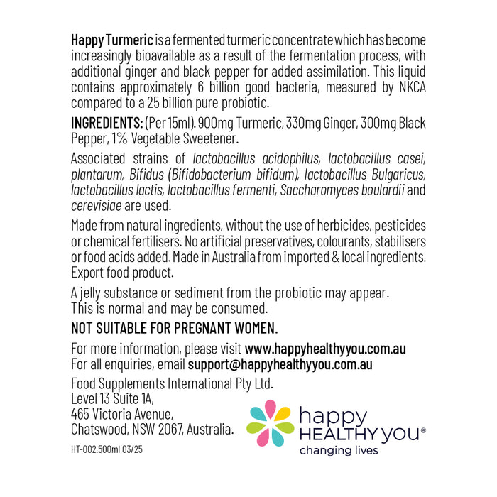 Buy Happy Turmeric | Liquid Turmeric Supplements