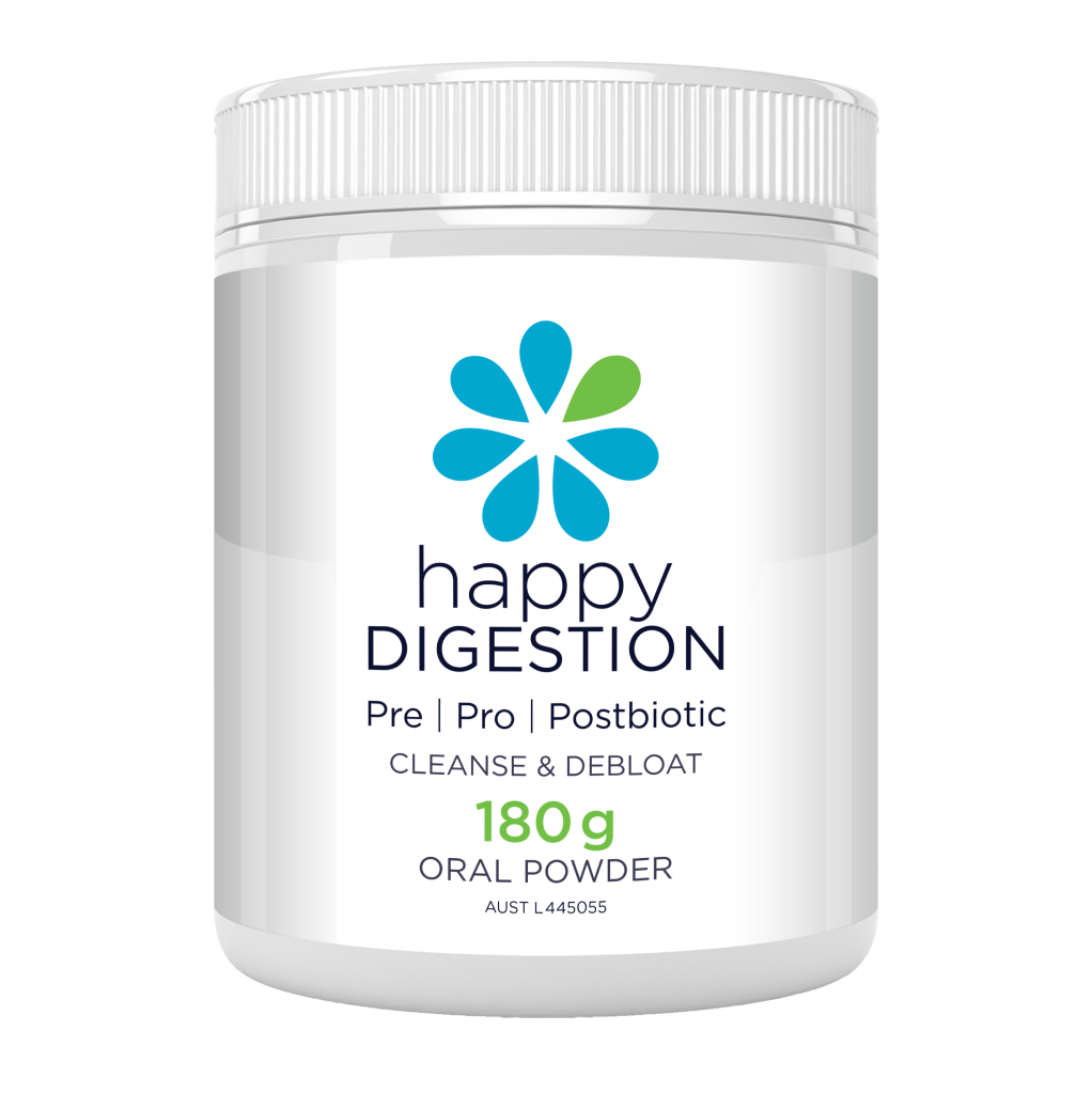 Happy Digestion Prebiotic Probiotic Supplements | HHY – Happy Healthy You