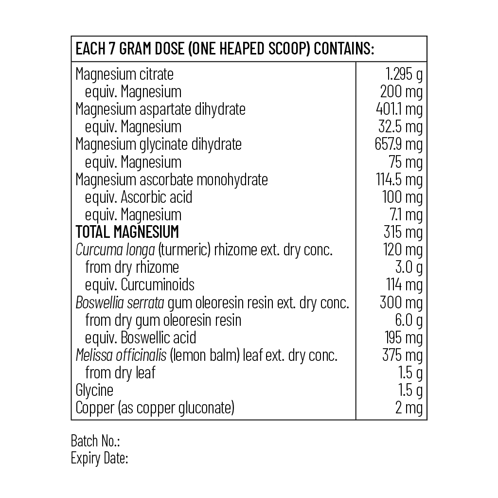 Magnesium, Sleep, Pain (MSP) | Magnesium Supplement for Sleep – Happy ...