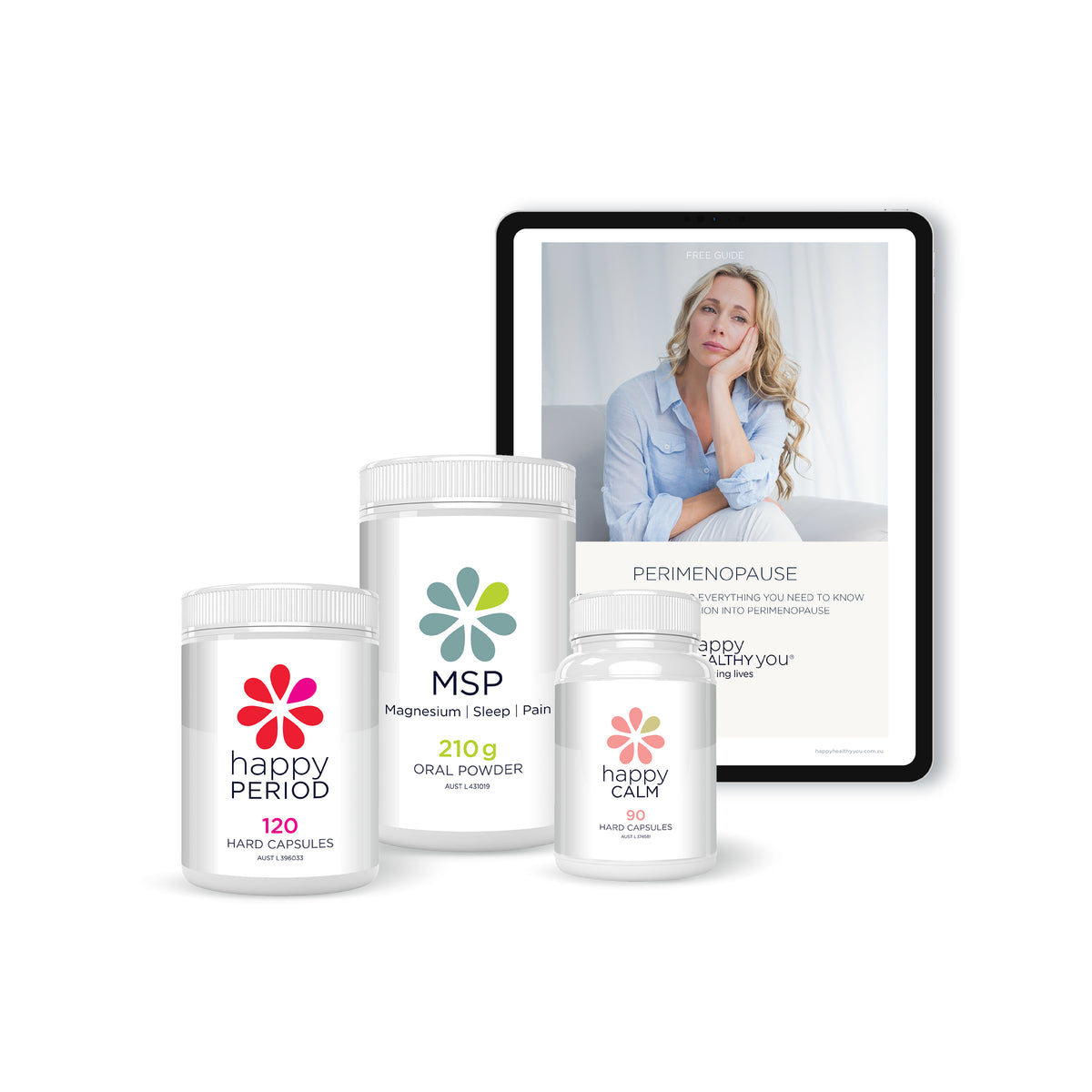 Natural Perimenopause Supplements – Period Support Starter Pack